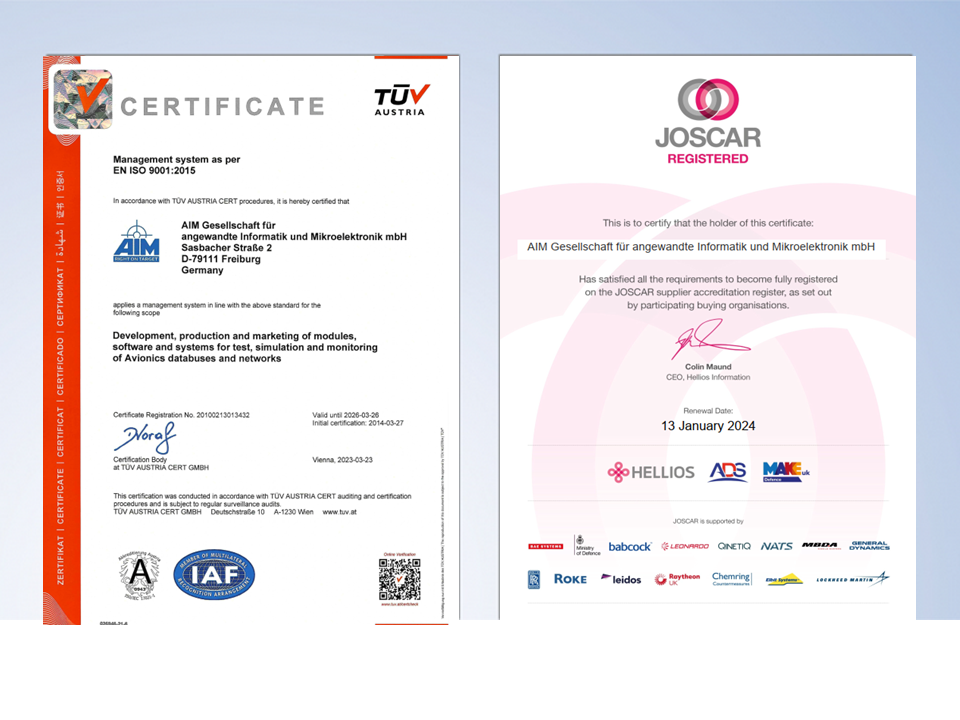 AIM Quality - the Best in all Areas - AIM Online