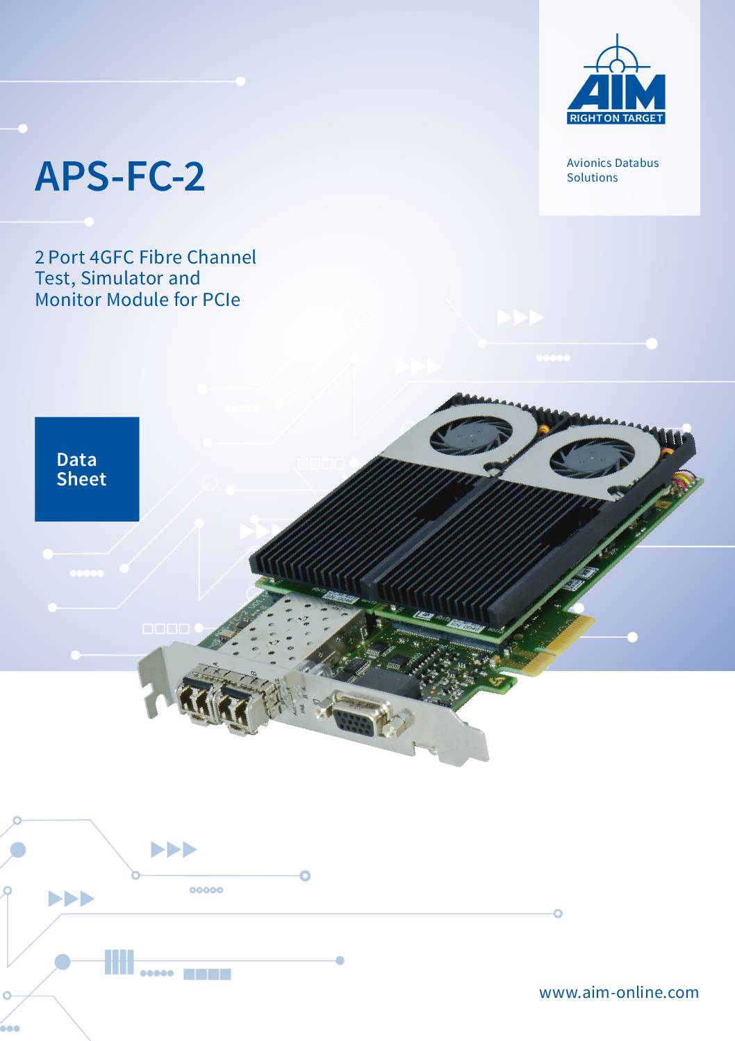 APS-FC-2 - 2 Port Fibre Channel PCIe Module - AIM Online