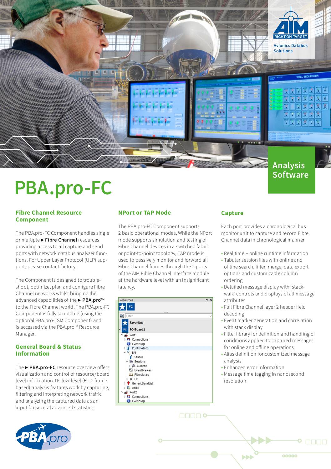 PBA.pro-FC Resource Component for Fibre Channel - AIM Online